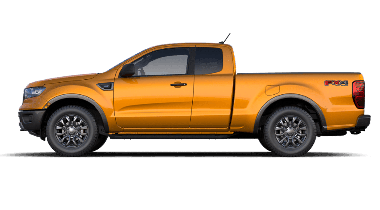 2021 Ford Ranger XLT Cyber Orange, 2.3L EcoBoost® Engine with Auto ...